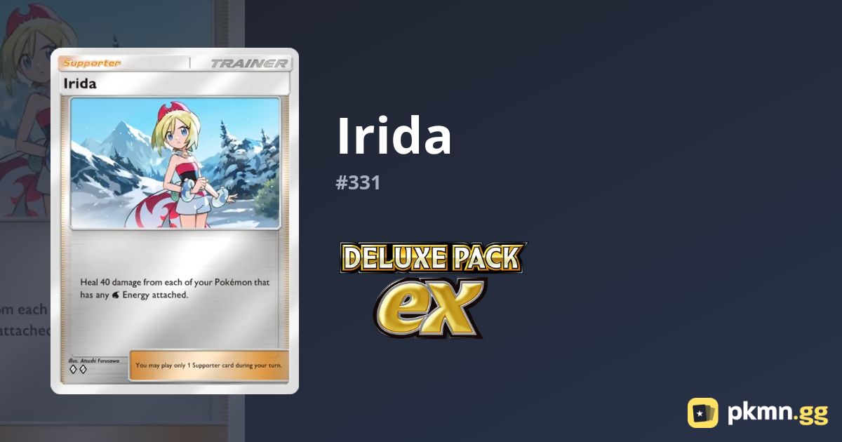 Irida 331 Deluxe Pack ex | pkmn.gg