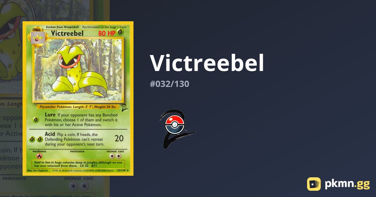 Victreebel #032/130 Base Set 2 | pkmn.gg