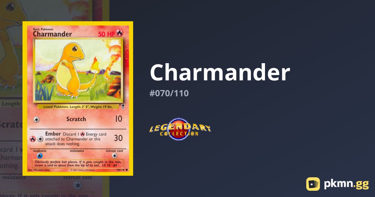 Charmander #070/110 Legendary Collection | pkmn.gg