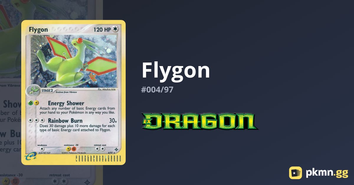 Flygon #004/97 Dragon | pkmn.gg