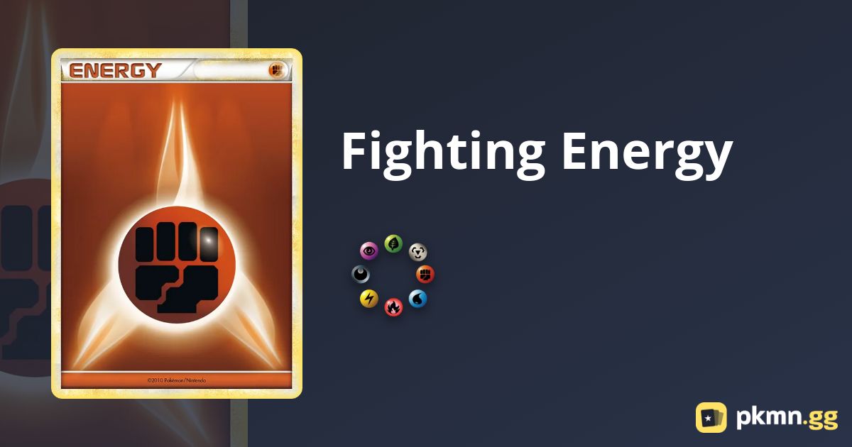 Fighting Energy HGSS: Energy (2010) | pkmn.gg