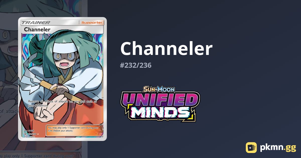 Channeler #232/236 Unified Minds | pkmn.gg
