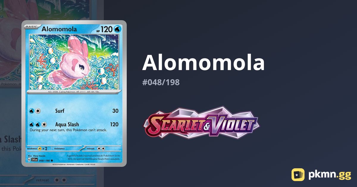 Alomomola #048/198 Scarlet & Violet | pkmn.gg
