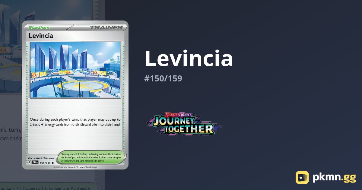 Levincia #150/159 Journey Together | pkmn.gg