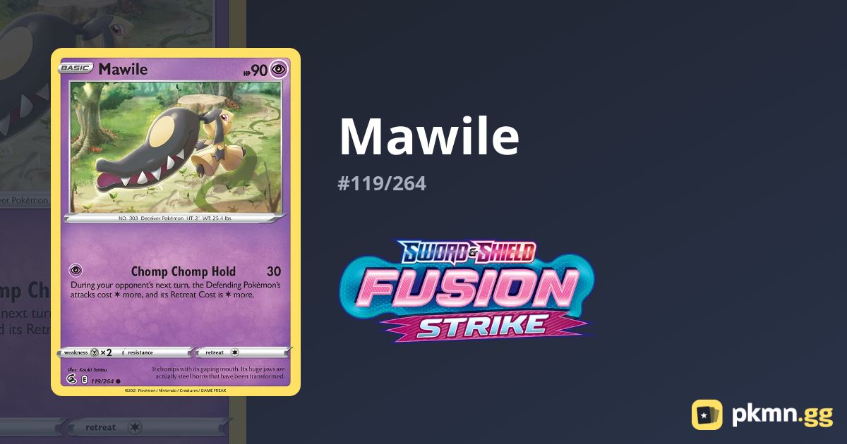 Mawile #119/264 Fusion Strike | pkmn.gg