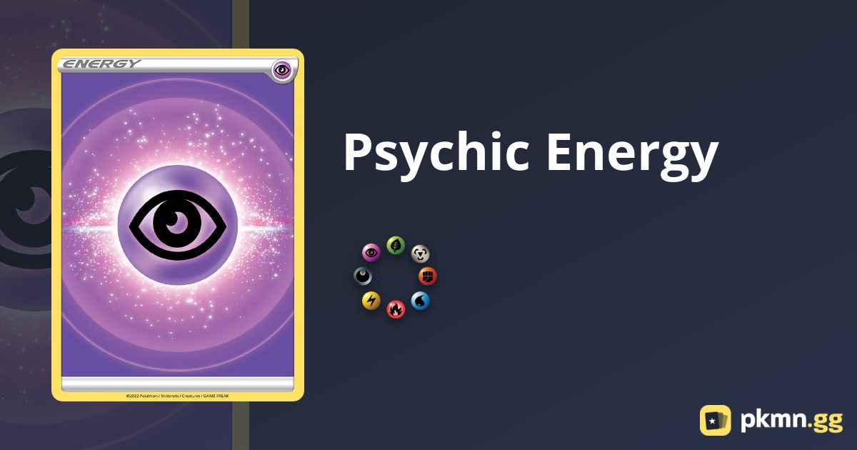 Psychic Energy Sword & Shield: Energy (2022) | pkmn.gg