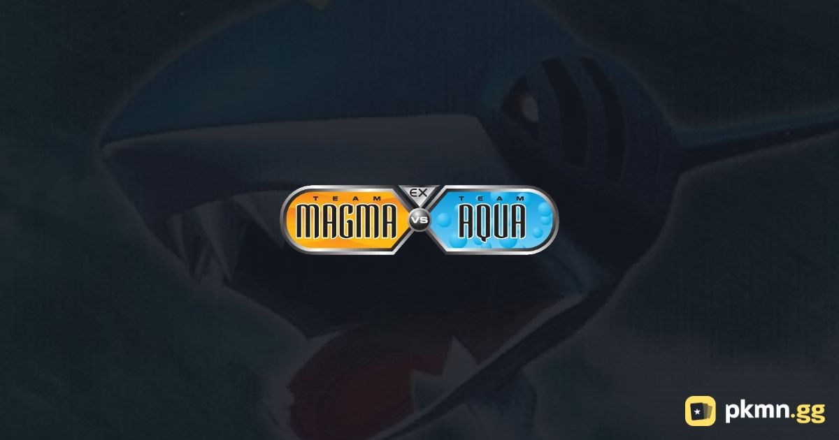 Team Magma vs Team Aqua | Track and Price Pokemon Cards | pkmn.gg
