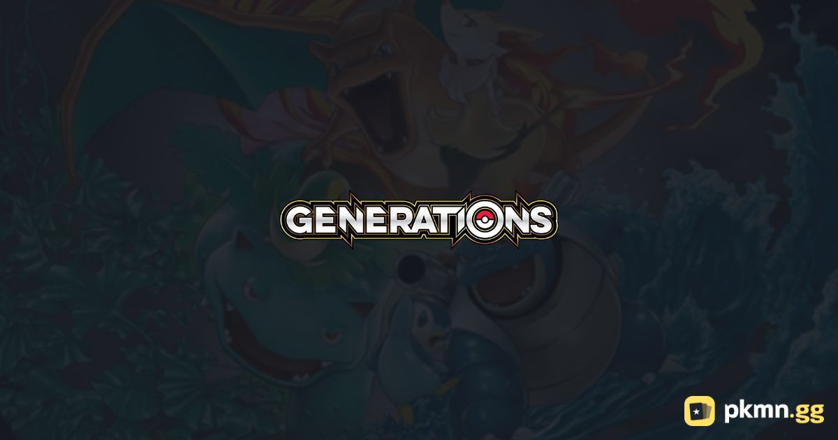 Generations | Track and Price Pokemon Cards | pkmn.gg