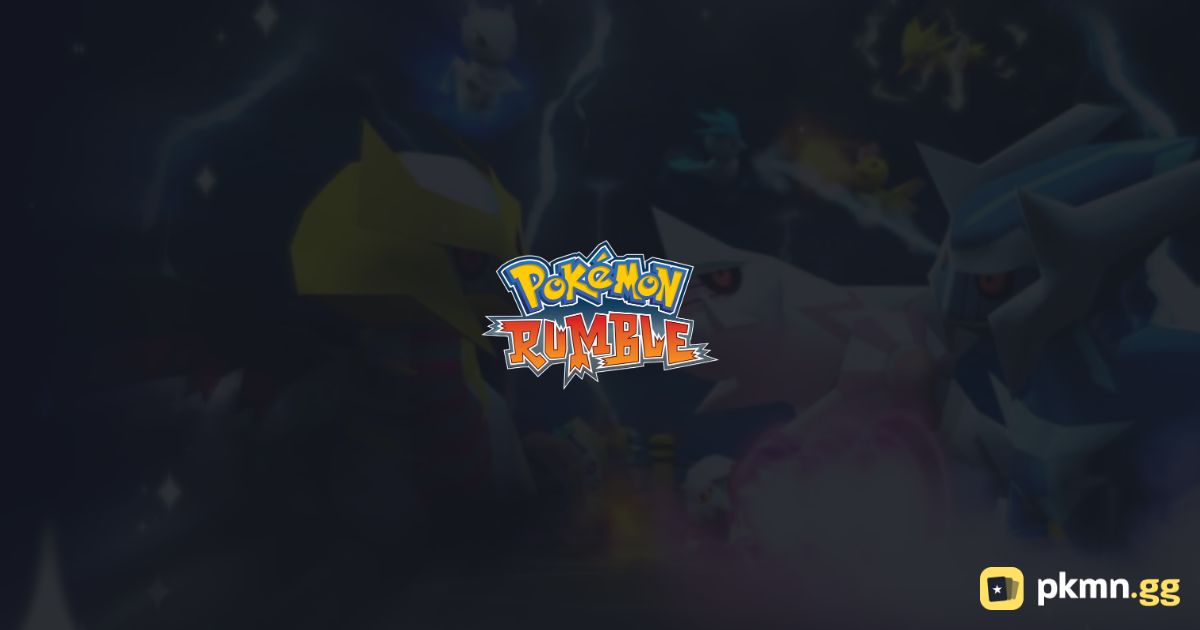 Pokémon Rumble | Track and Price Pokemon Cards | pkmn.gg
