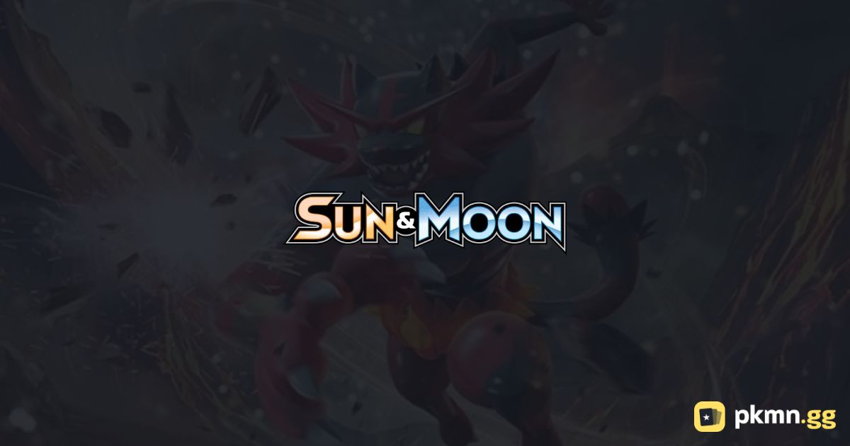 Sun & Moon | Track and Price Pokemon Cards | pkmn.gg