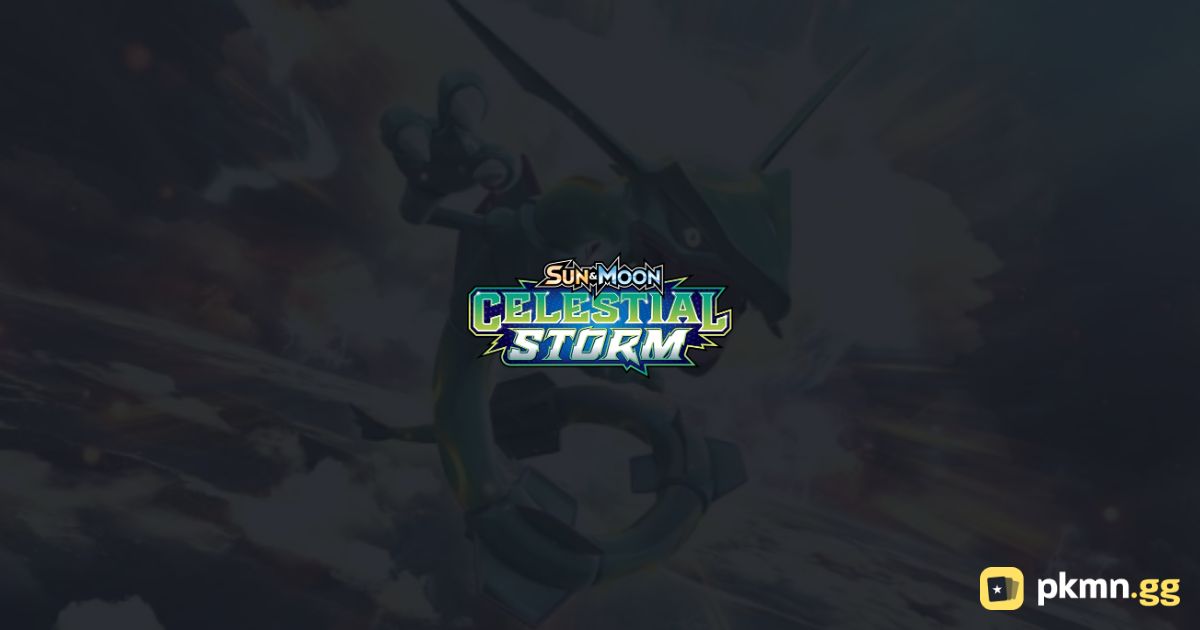 Celestial Storm | Track and Price Pokemon Cards | pkmn.gg