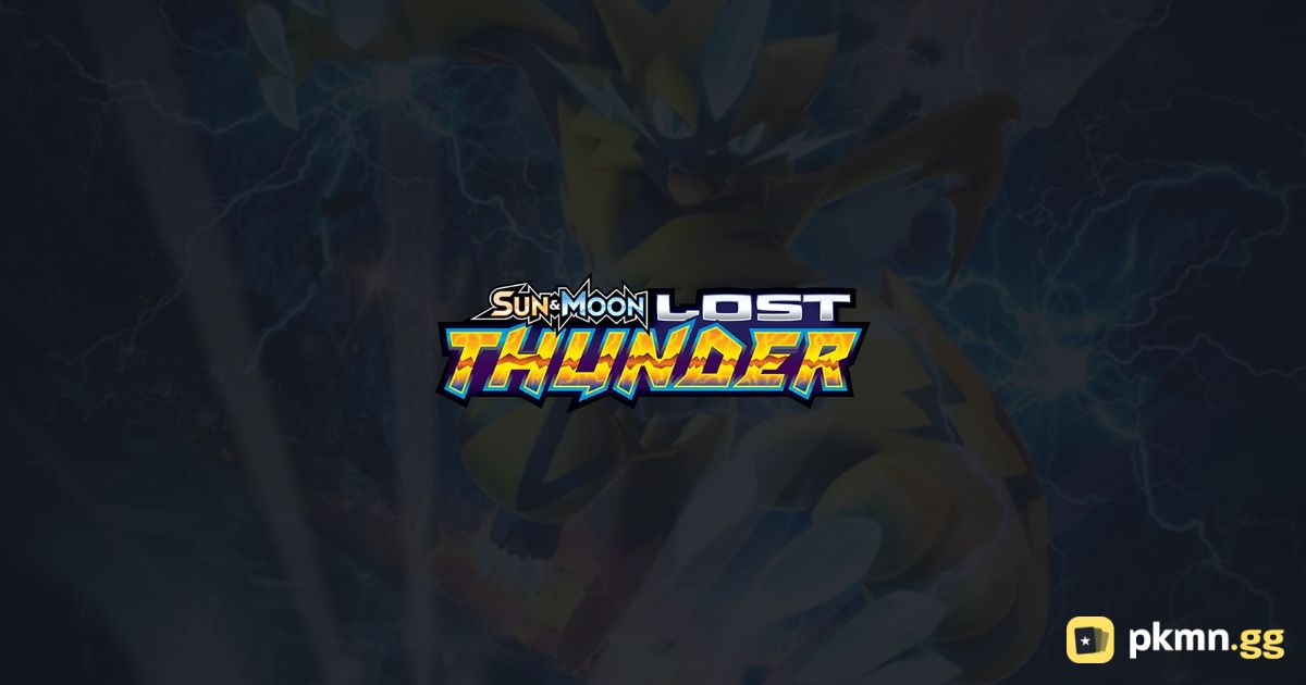 Lost Thunder | Track and Price Pokemon Cards | pkmn.gg