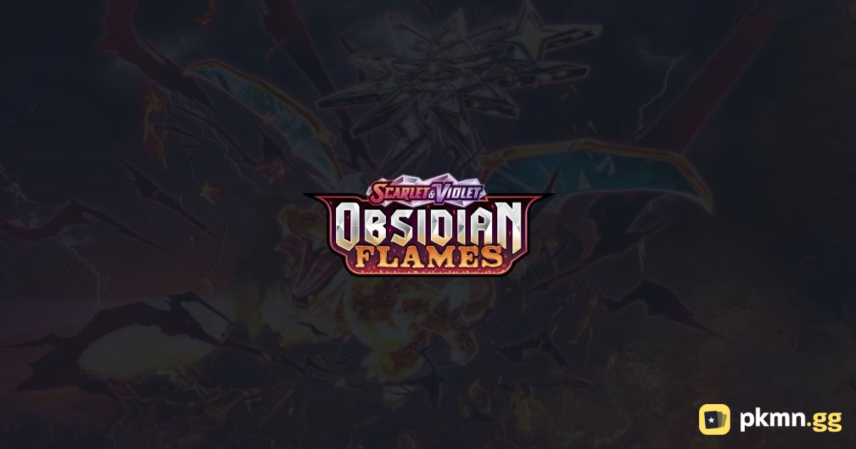 Obsidian Flames | Track and Price Pokemon Cards | pkmn.gg