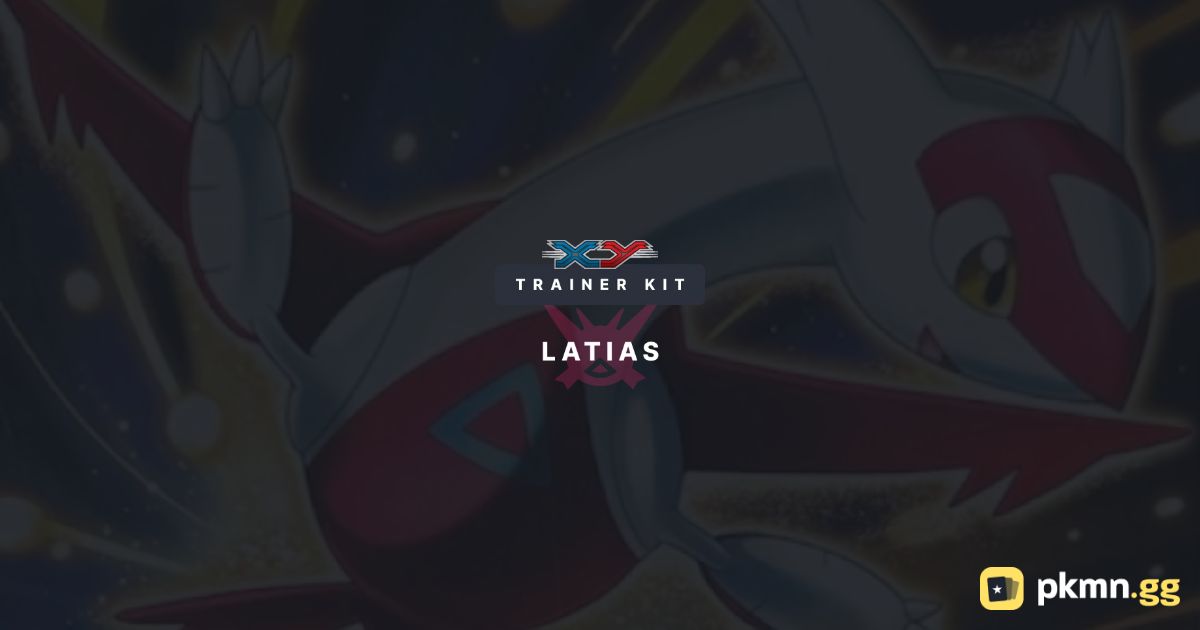 XY Trainer Kit Latias | Track and Price Pokemon Cards | pkmn.gg